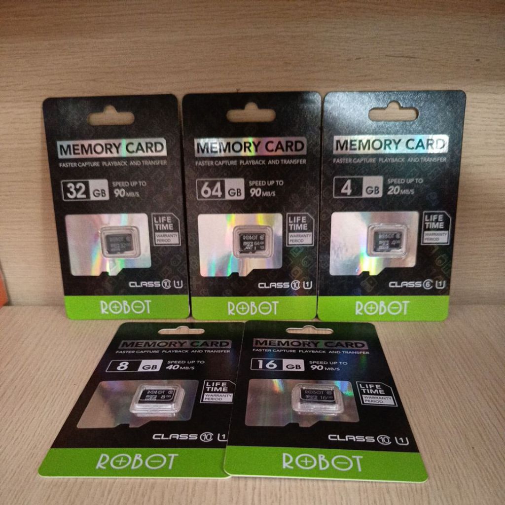 Jual Memori Robot 64GB 32GB 16GB 8GB 4GB Packing | Shopee Indonesia