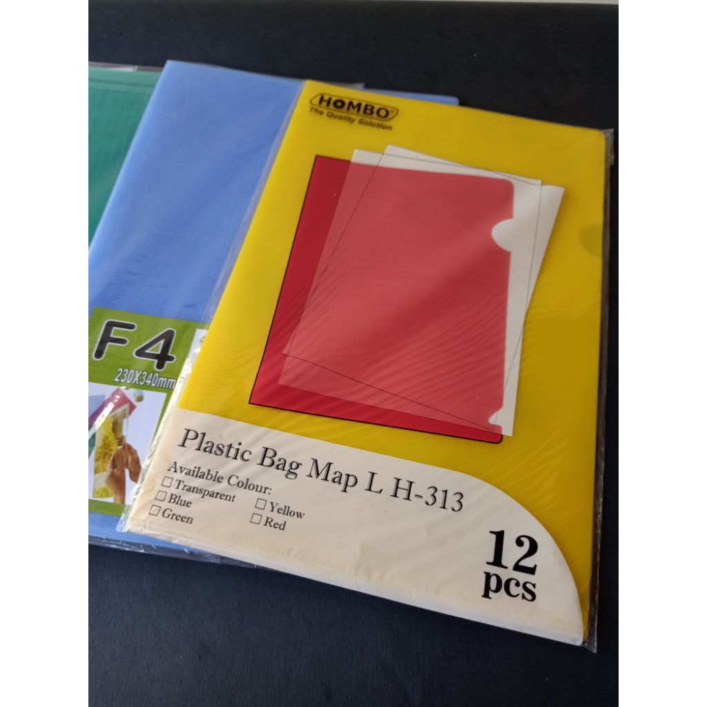 Jual Map L bening ukuran folio (1 pack isi 12 pcs) | Shopee Indonesia