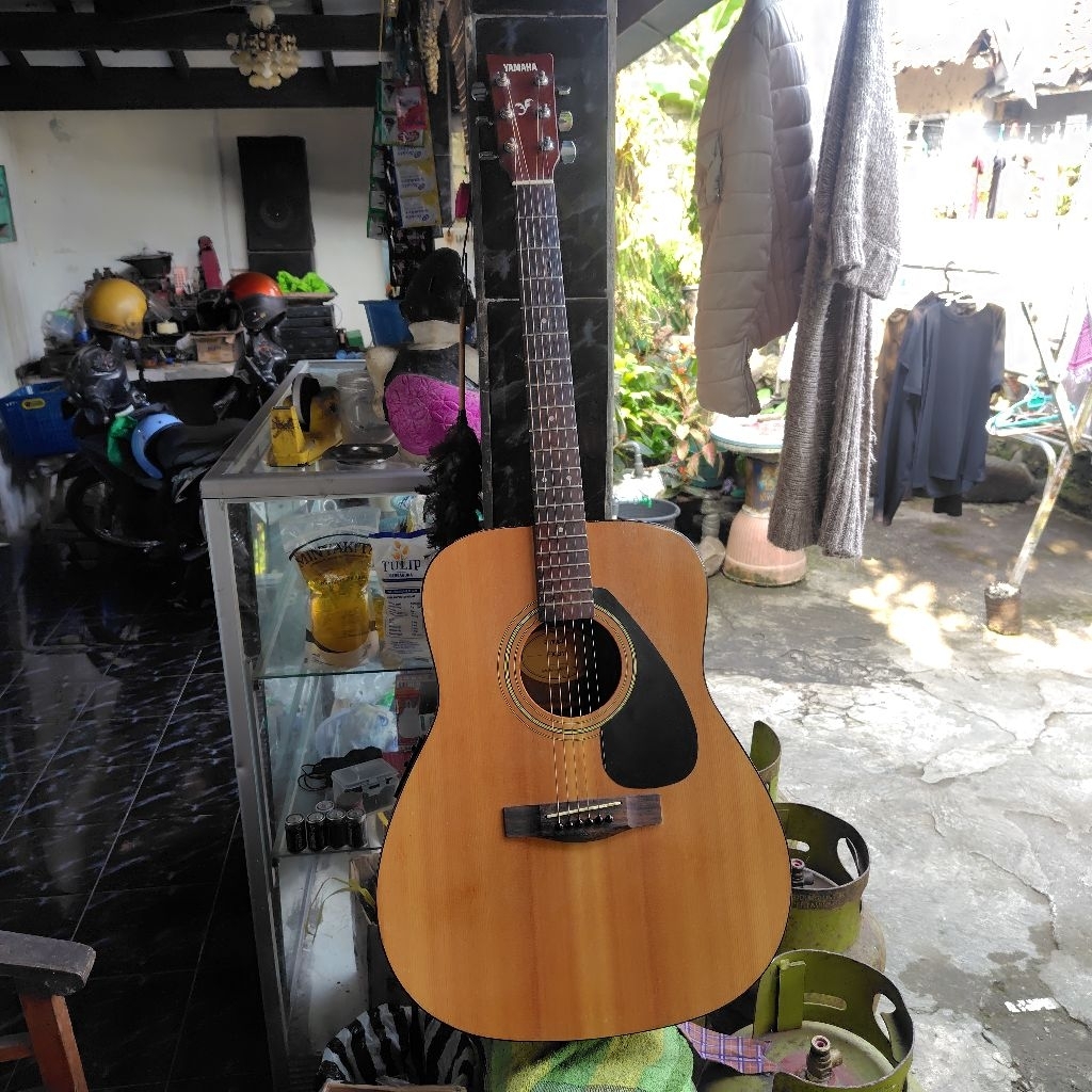 Jual Gitar Akustik Elektrik Original Yamaha FX310 | Shopee Indonesia
