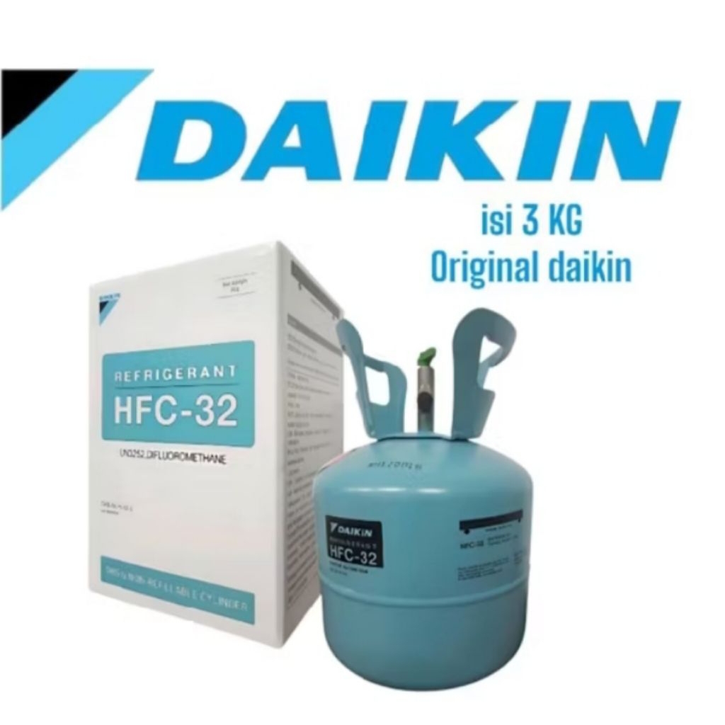 Jual freon ac daikin R32 isi 3kg asli original daikin | Shopee Indonesia