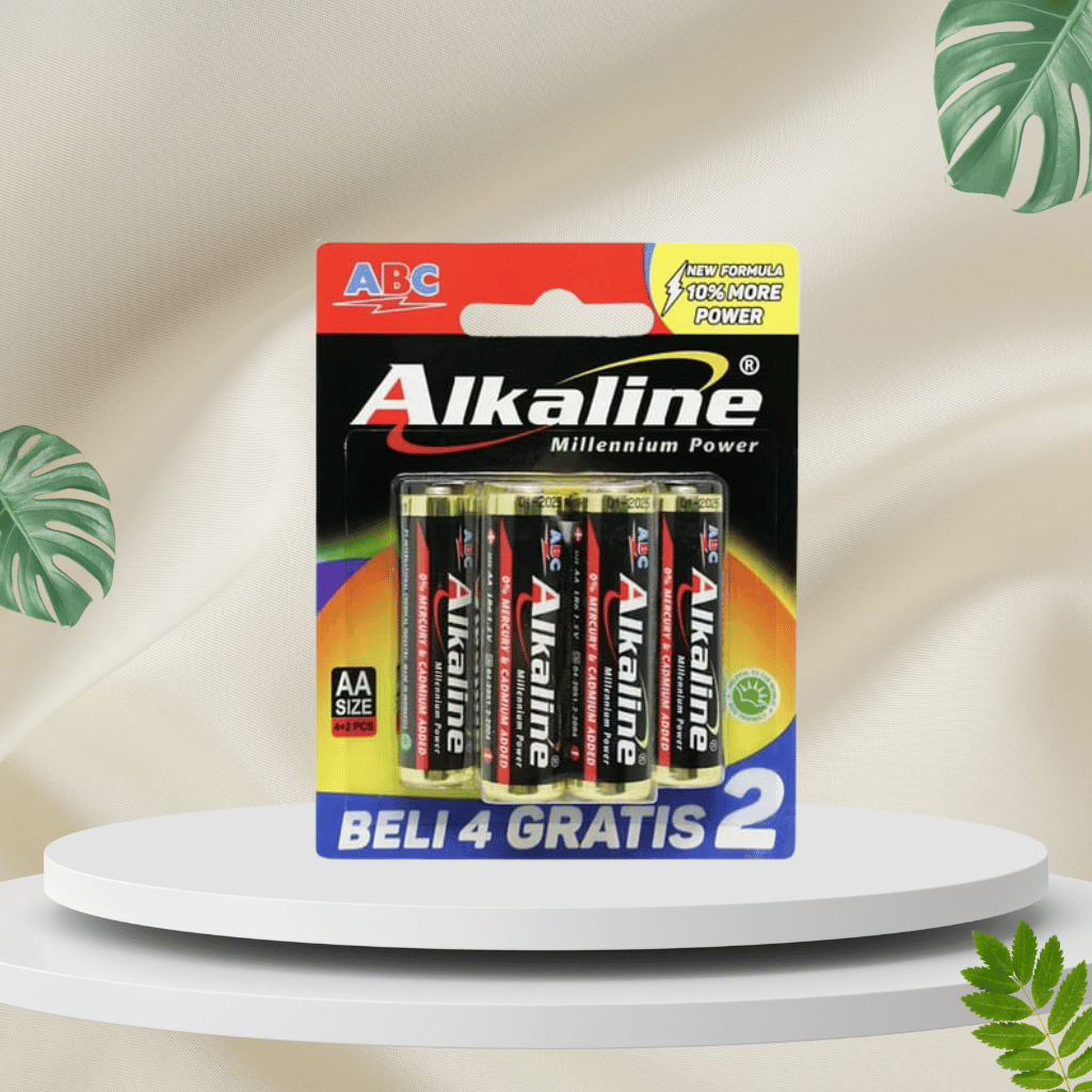 Jual Baterai ABC Alkaline AA (A2)& AAA(A3)Original - Promo Beli 4 ...