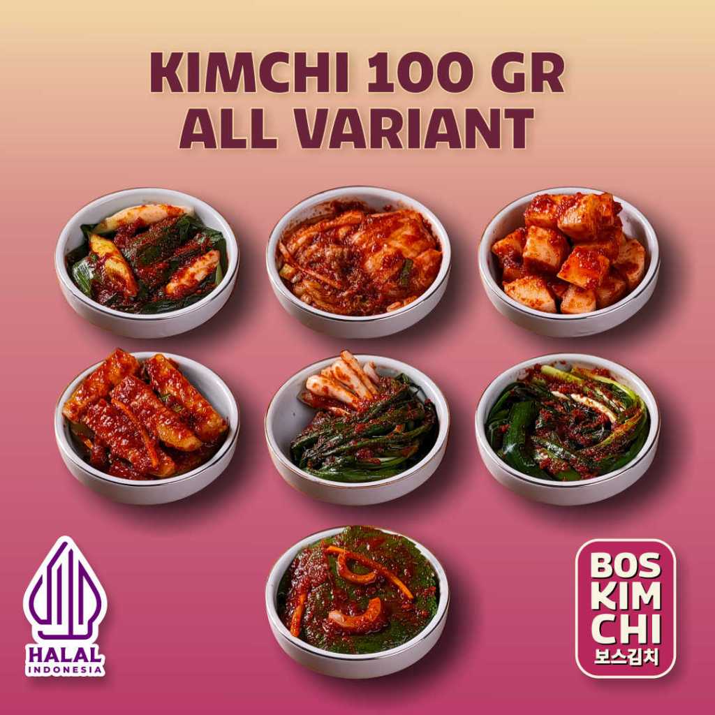 Jual Kimchi 100 gr All Variant | Boskimchi | Sawi Lobak Timun Daun ...