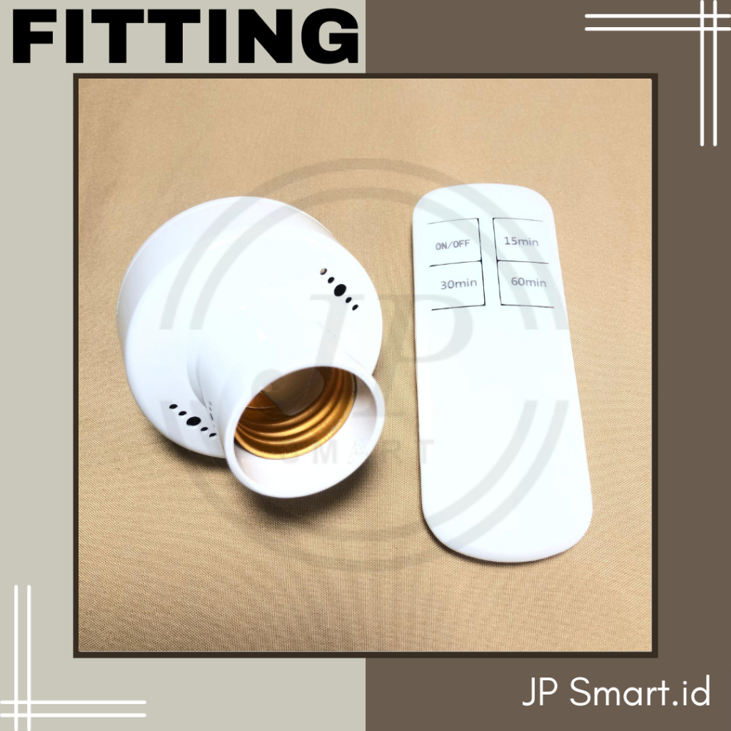 Jual Universal Fitting Lampu Otomatis 220v Model Timer 15min 30min ...