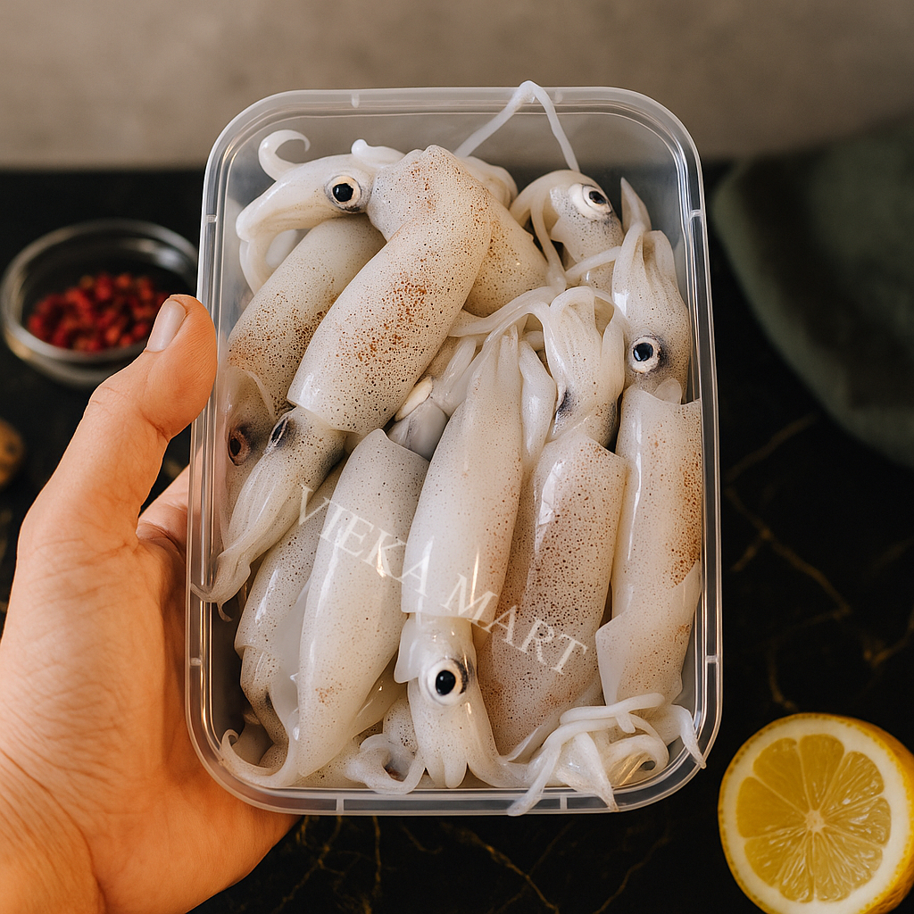 Jual Baby Cumi Frozen 500gram | Shopee Indonesia