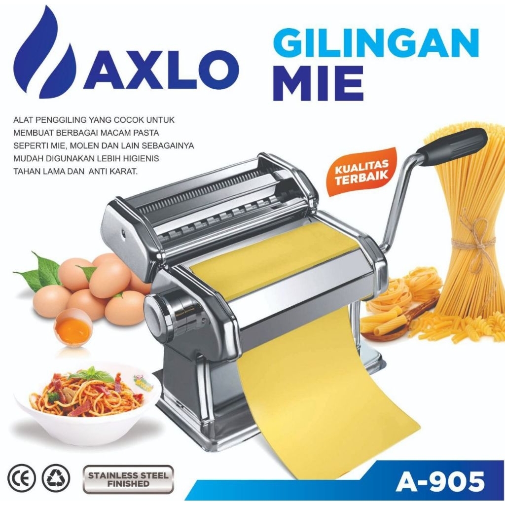 Jual Gilingan Pangsit Gilingan Mie Stainless Gilingan mie Manual ...