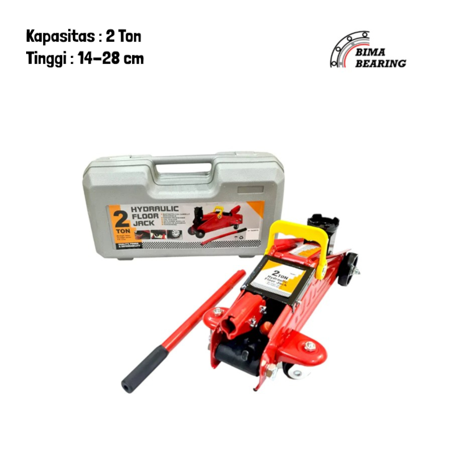 Jual Dongkrak Buaya 2 Ton Mobil Universal Hydraulic Floor Jack Ori ...