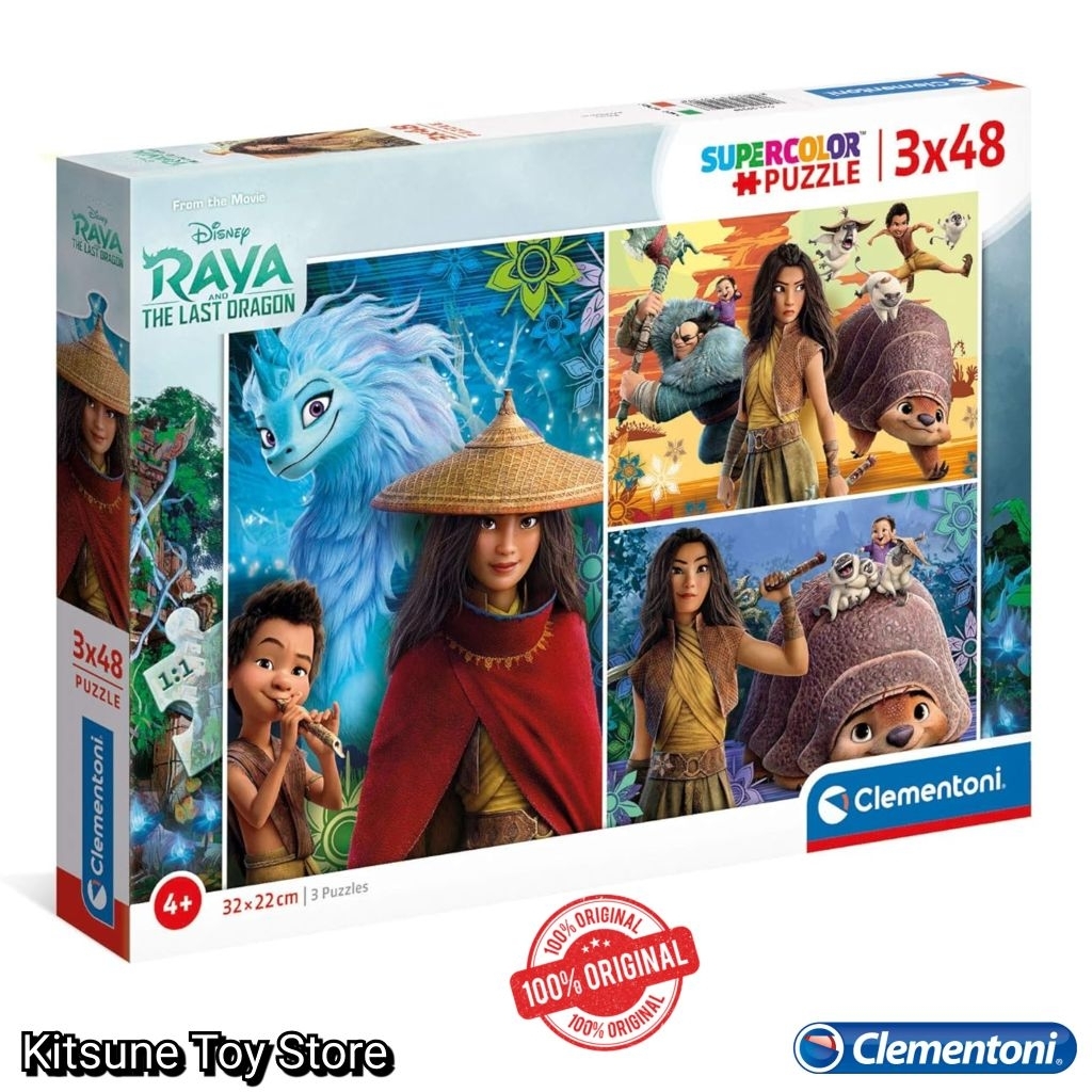 Jual Clementoni Disney Raya and the Last Dragon Super Color Jigsaw ...