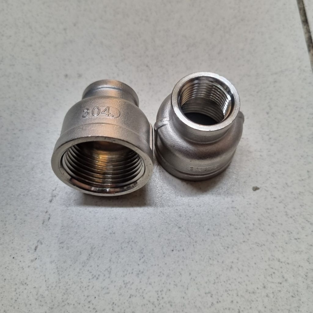 Jual Reducer Sok Drat Dalam Stainless SS304 Vlok Sok Over Sock SS 304 ...
