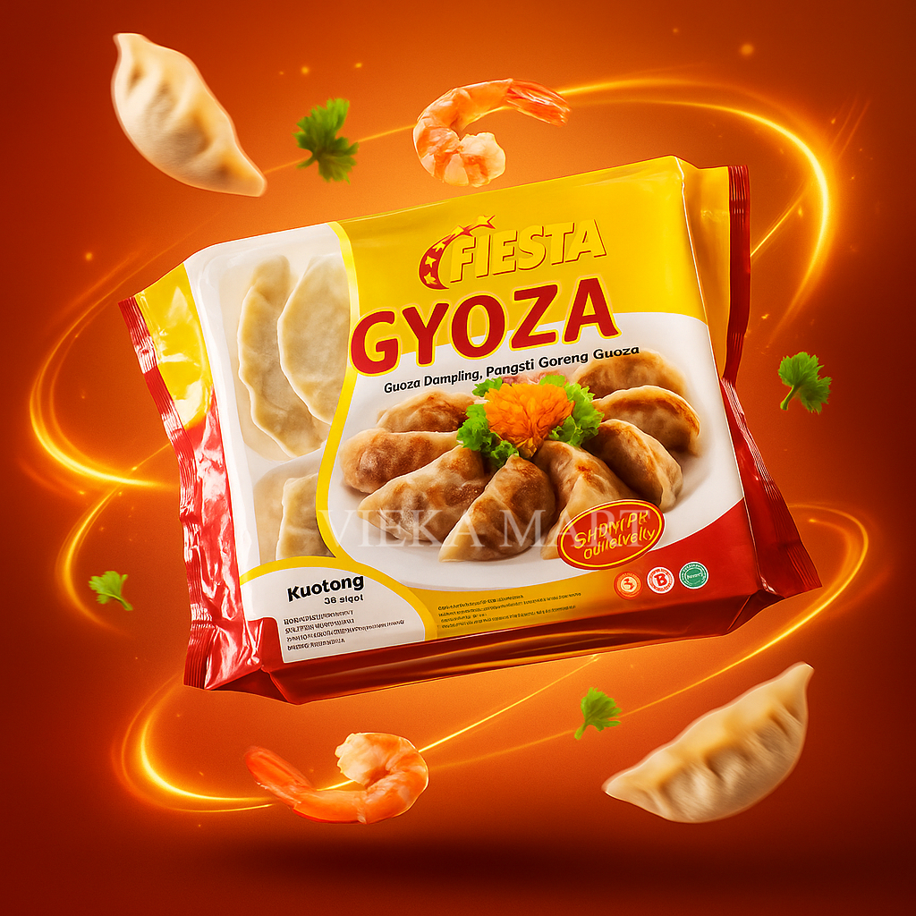 Jual FIESTA Gyoza 180g gyoza daging ayam dan udang isi 10 | Shopee ...