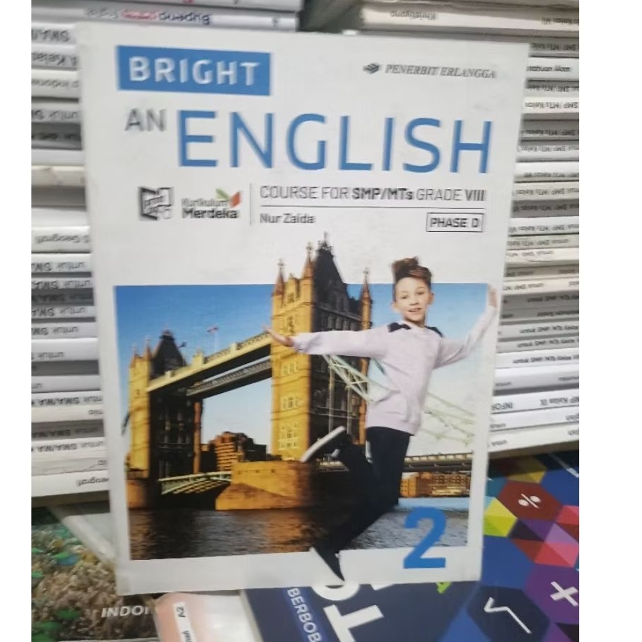 Jual original buku bright an English untuk SMP kelas 2 kurikulum merdeka | Shopee Indonesia