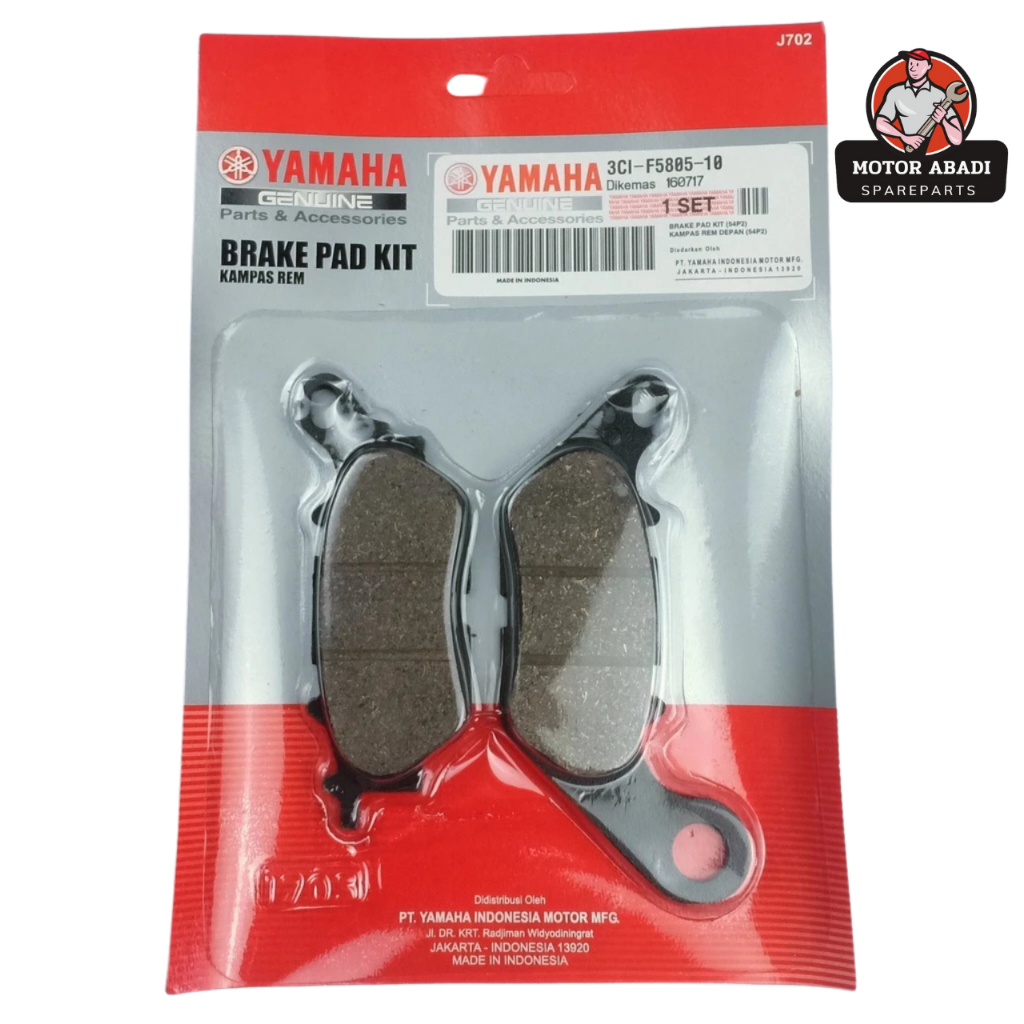 Jual 3C1-F5005-10 ORIGINAL Kampas Rem Depan Dispad Depan (Disk) 3C1 Yamaha Mio Karbu Mio FI 115 ...