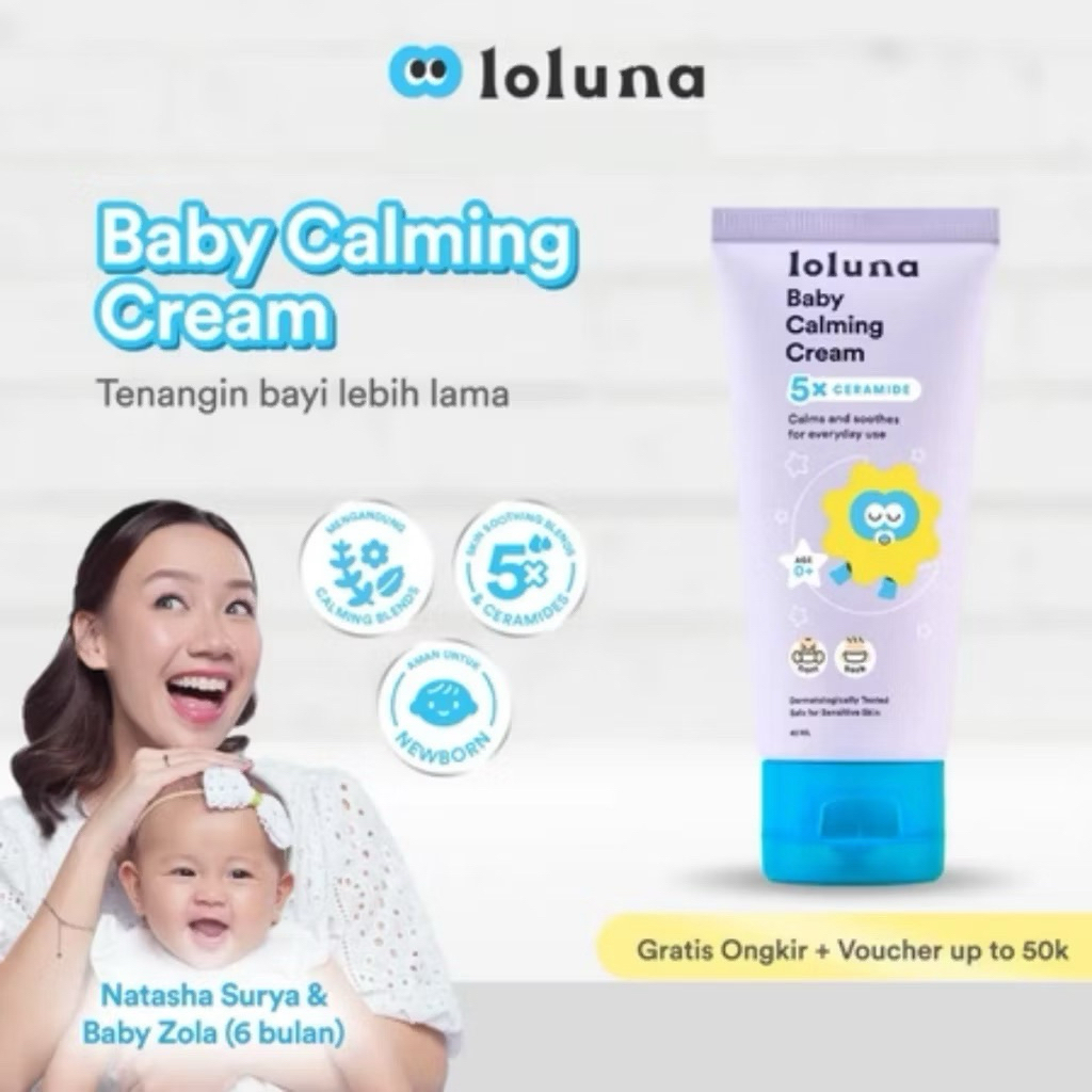 Jual Loluna Baby Calming Cream Bayi Menghangatkan | Shopee Indonesia