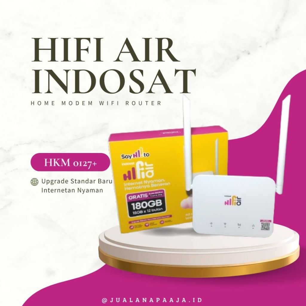 Jual HIFi Air Router Modem Indosat HKM-0127+ | Shopee Indonesia