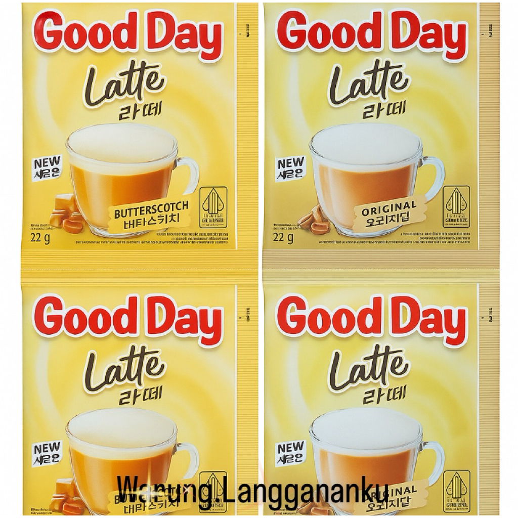 Jual Good Day Latte 10 x 22g | Shopee Indonesia