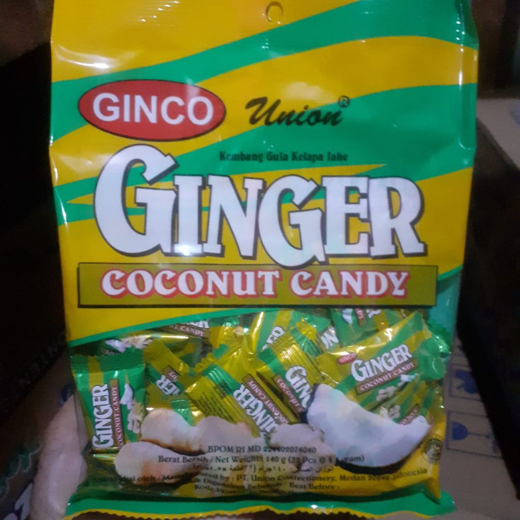 Jual permen ginger coconut candy isi 32pcs | Shopee Indonesia