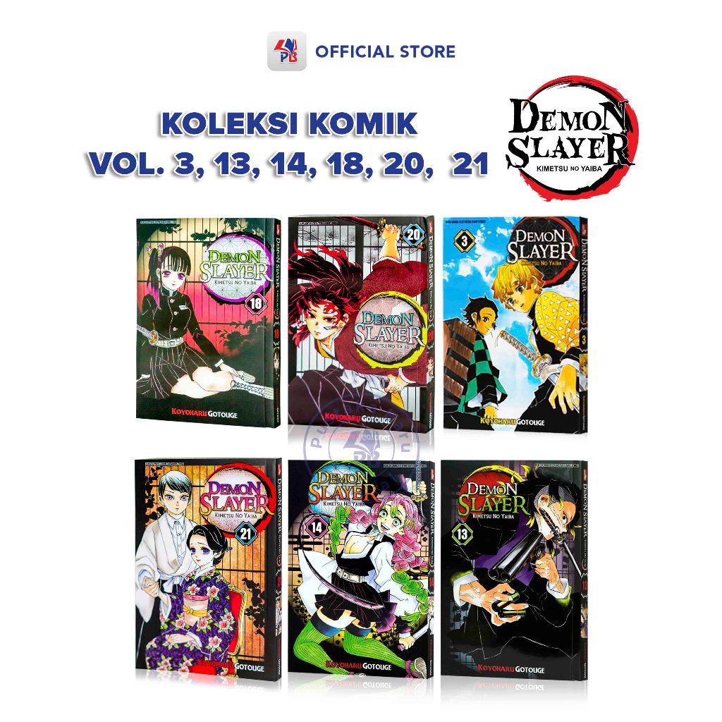 Jual Komik Anime Serial Demon Slayer Kimetsu No Yaiba Original Karya ...