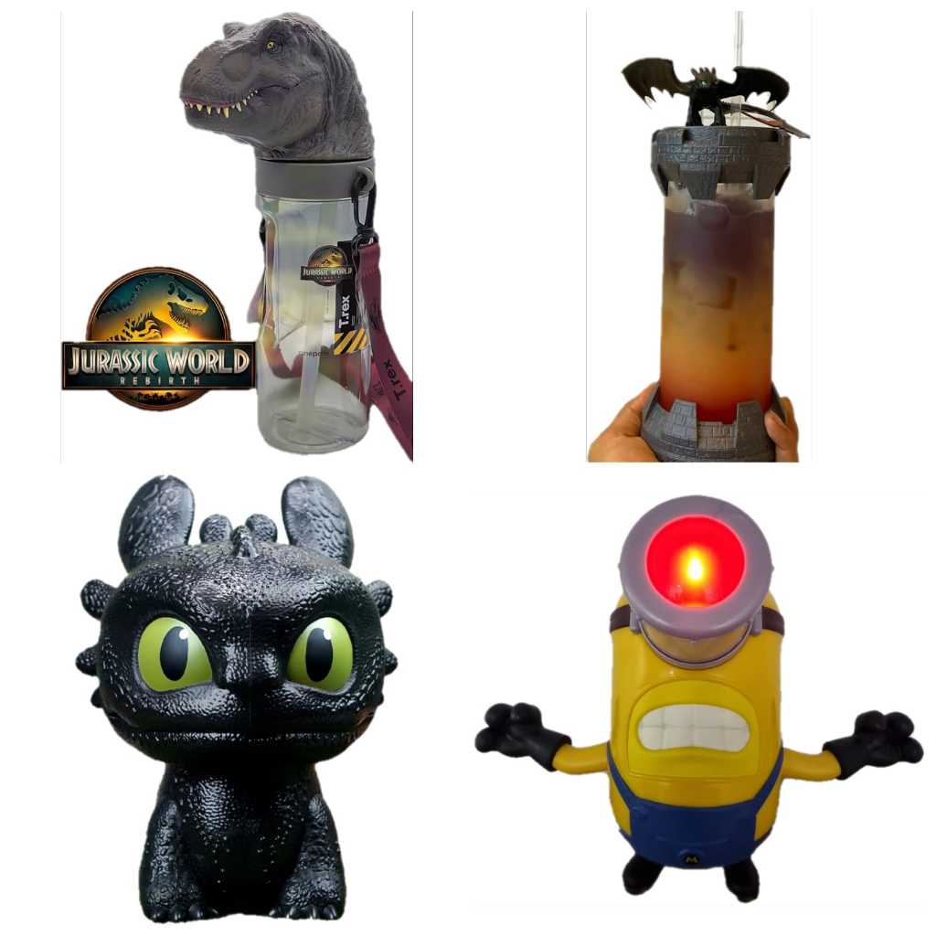 Jual DailyyUStore - XXI CGV Cinepolis Jurassic T-rex Toothless How To ...