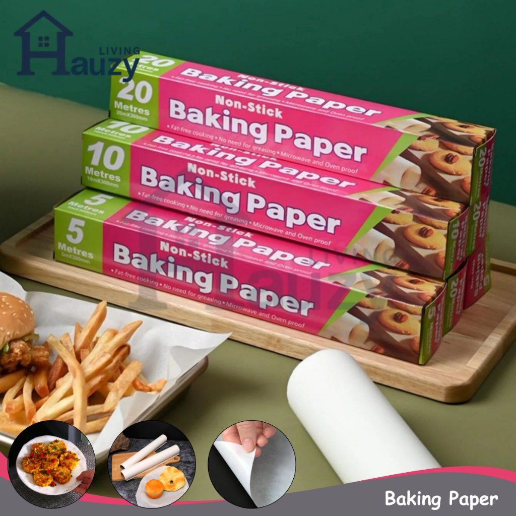 Jual Hauzy - Kertas Baking Kertas Roti Alas Roti Oil Paper Anti Lengket ...
