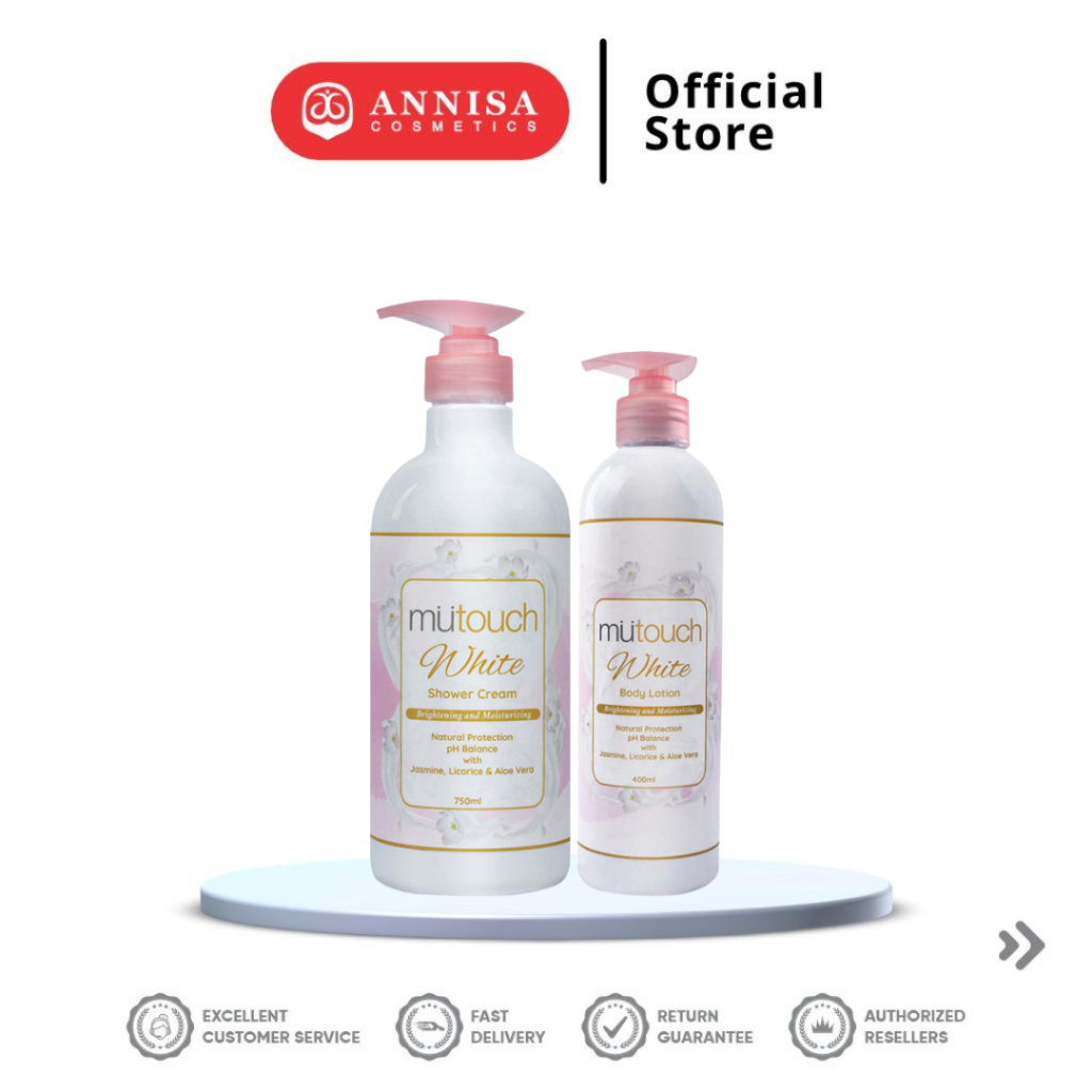 Jual Mutouch White Body Lotion Brightening and Moisturizing ( Shower ...