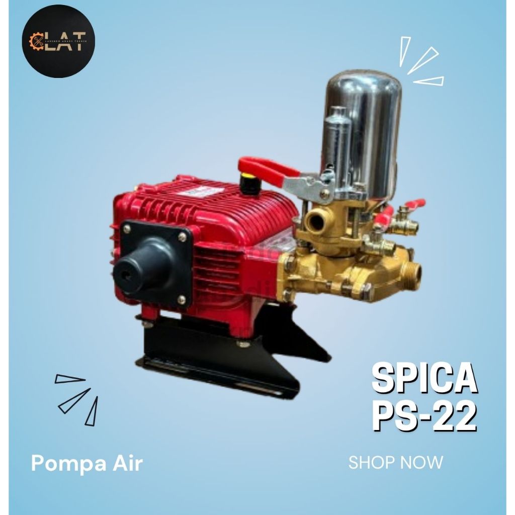 Jual Pompa Sprayer Spica PS22 PS22C Pompa cuci motor PS 22 C Power ...