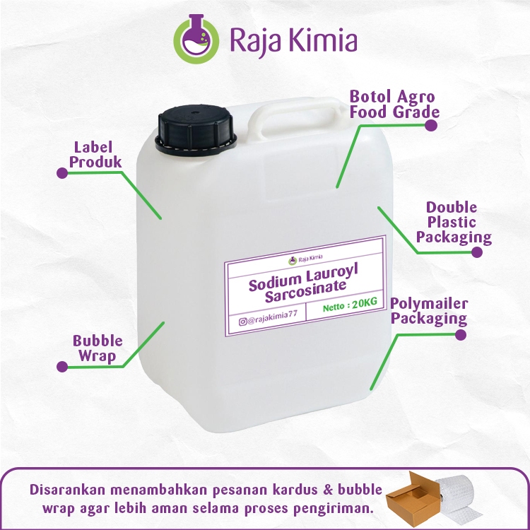 Jual Sodium Lauroyl Sarcosinate / Sarkosinat - 20 KG | Shopee Indonesia