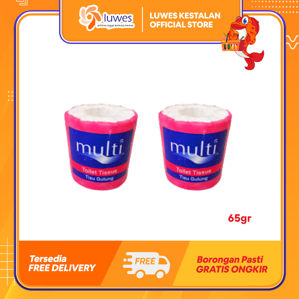 Jual Tisu Toilet Multi Tisu Gulung 65gr Mengeringkan Lebih Cepat, Lebih ...
