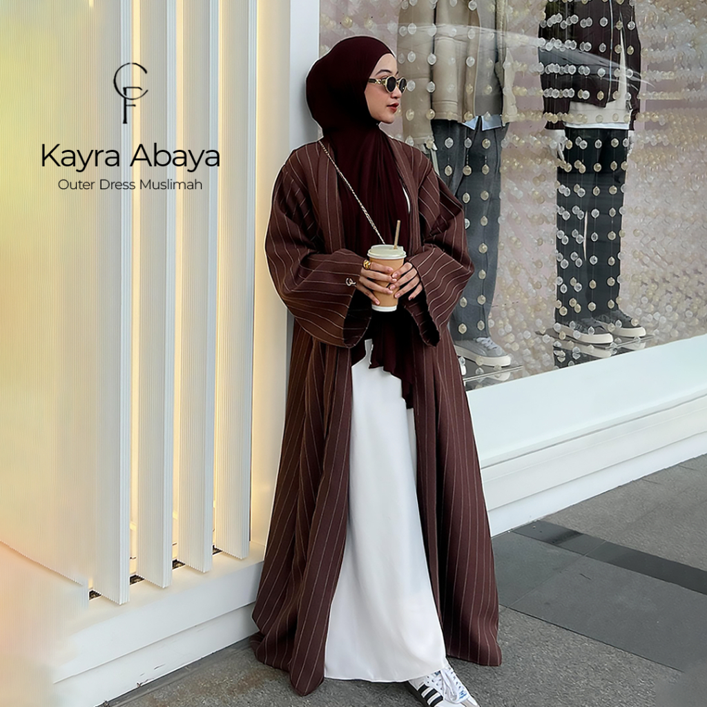Jual Kayra Abaya outer - Outer Gamis Muslimah Wanita Bahan Premium ...