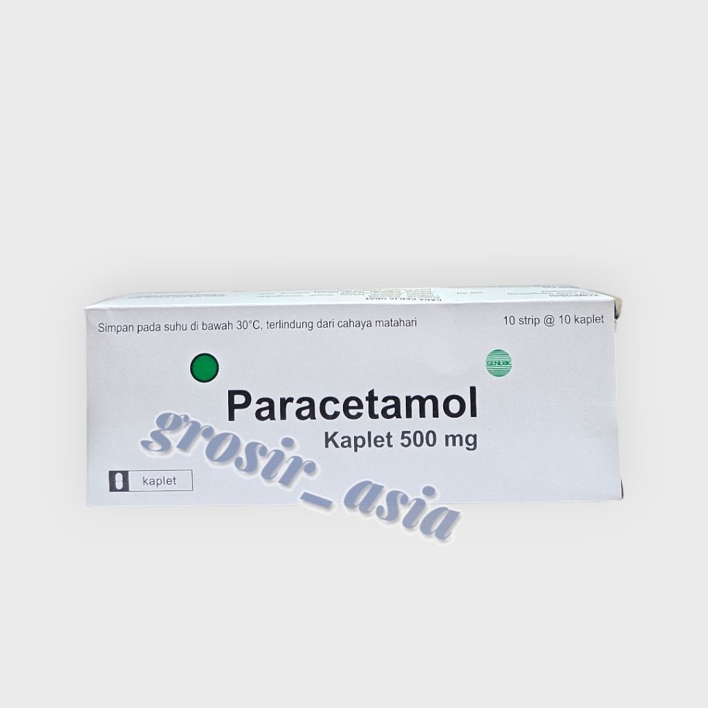 Jual Paracetamol Kaplet 1 Box Isi 10 Strip | Shopee Indonesia