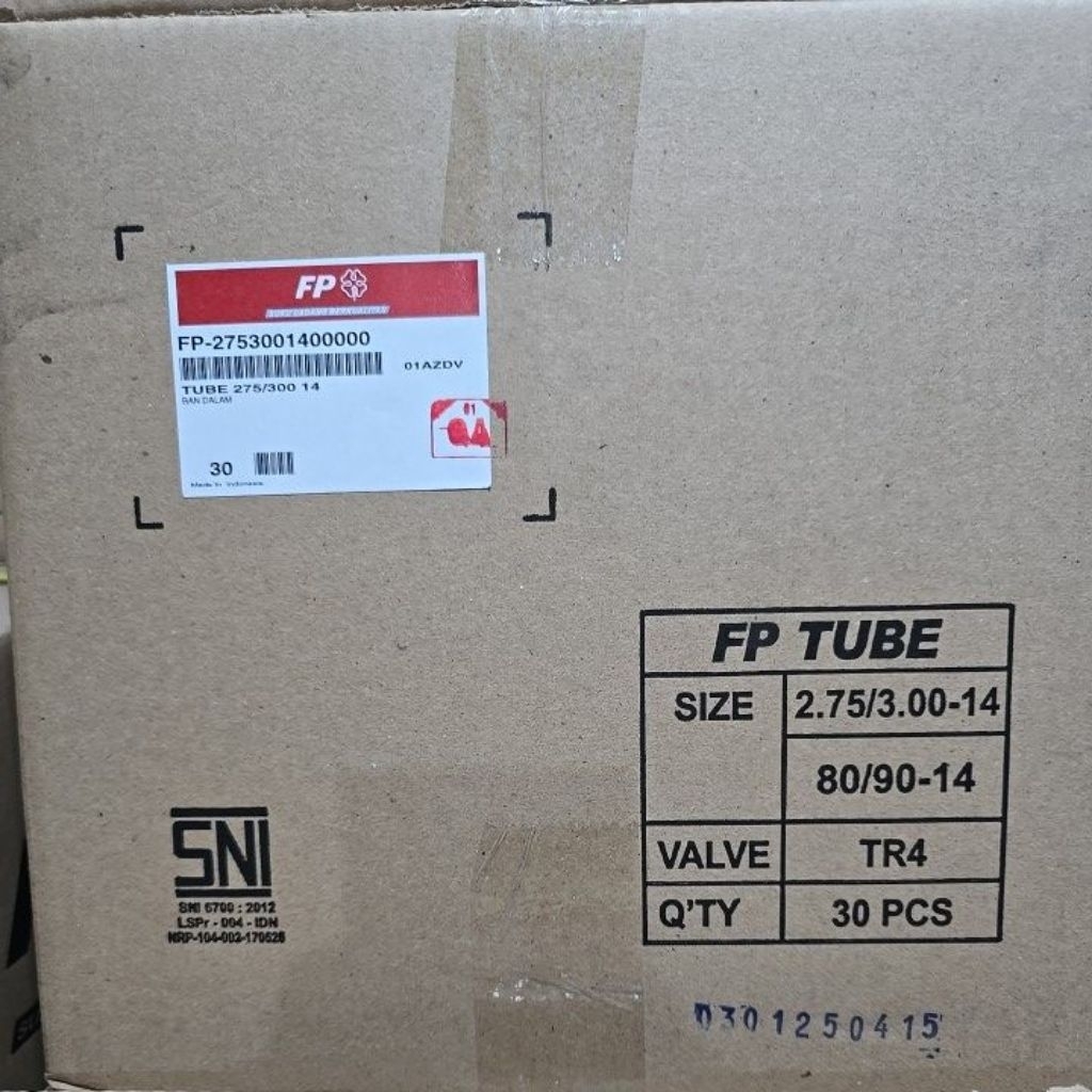 Jual BAN DALAM FEDERAL RING 14 MATIC BELAKANG 275/300'14 HARGA PERDUS ...