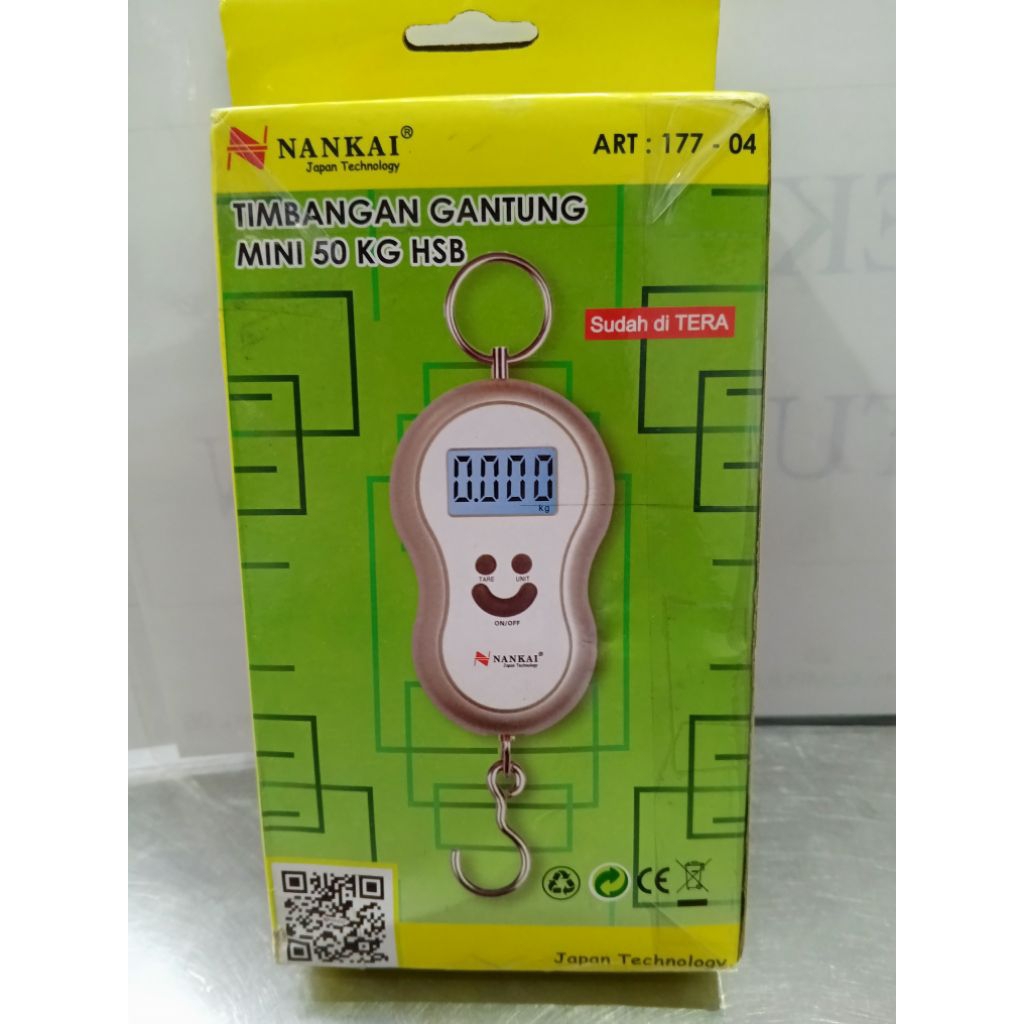 Jual Timbangan Gantung Mini Digital 50kg - Nankai | Shopee Indonesia