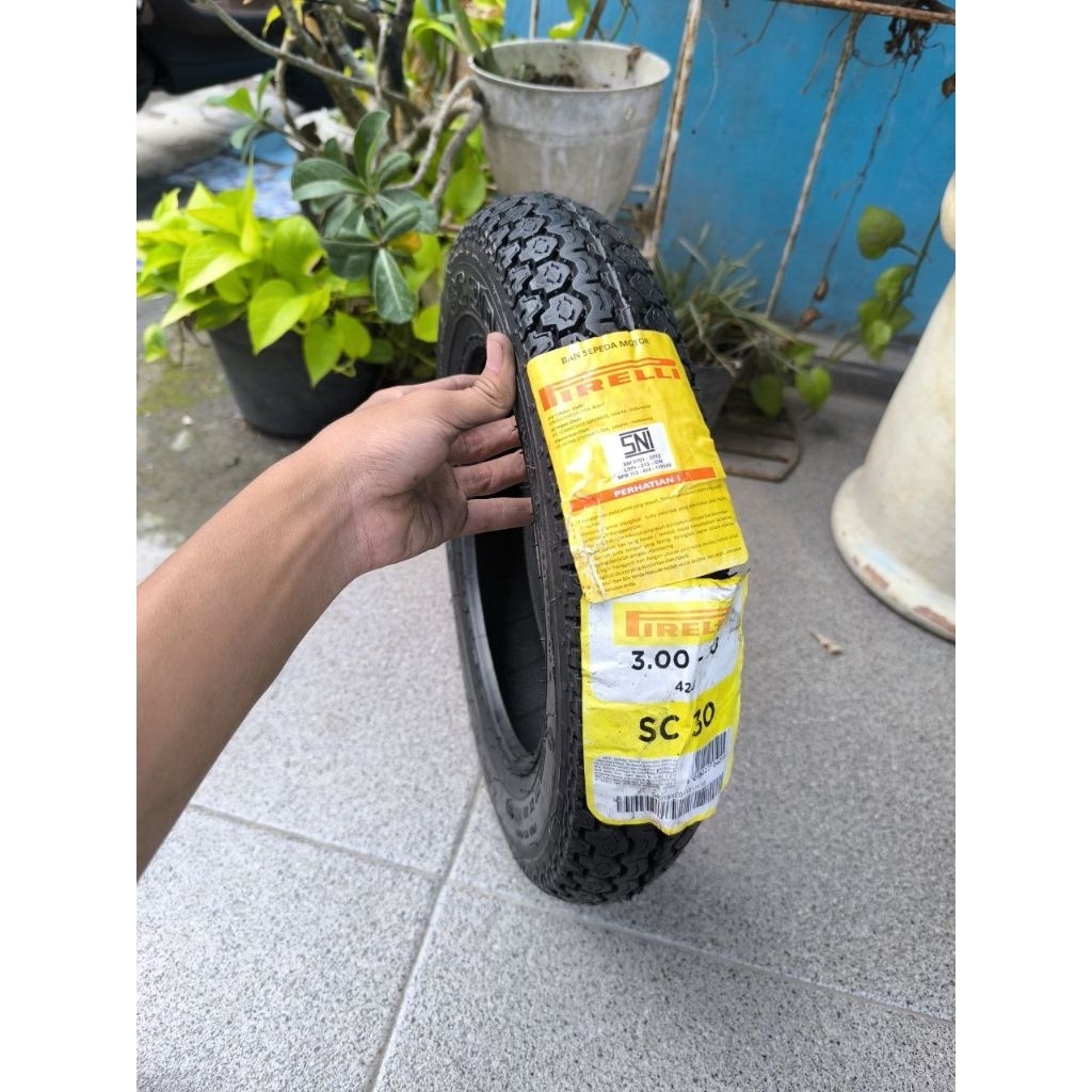 Jual BAN PIRELLI SC 30 CLASSIC 300 - 10 Tubetype ( pakai ban dalam ...