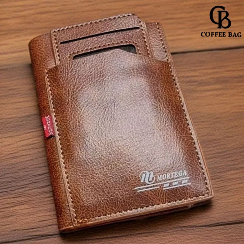 Jual [CB] Dompet Mortega Lipat Buku Pria Bahan Kulit PU Import ...
