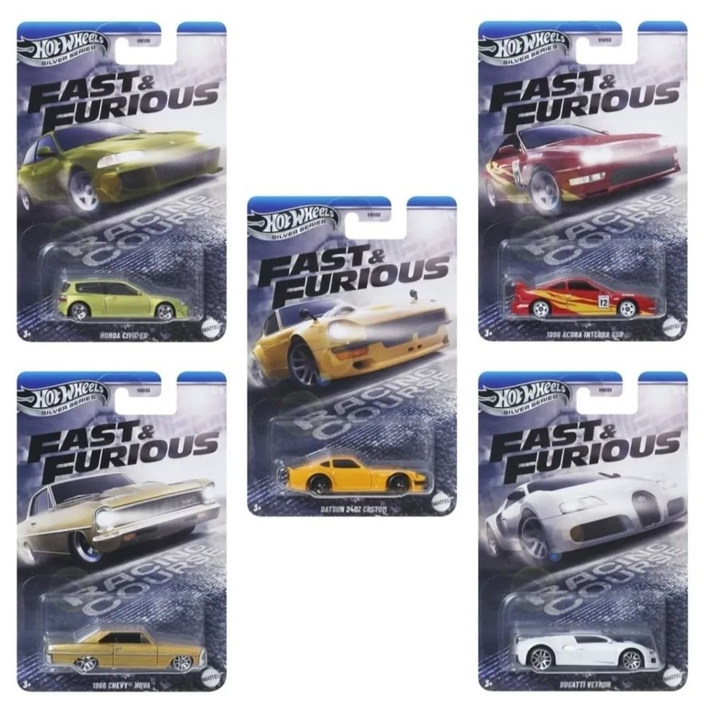 Jual HOTWHEELS FAST & FURIOUS SILVER SERIES TERBARU 2025 | Shopee Indonesia