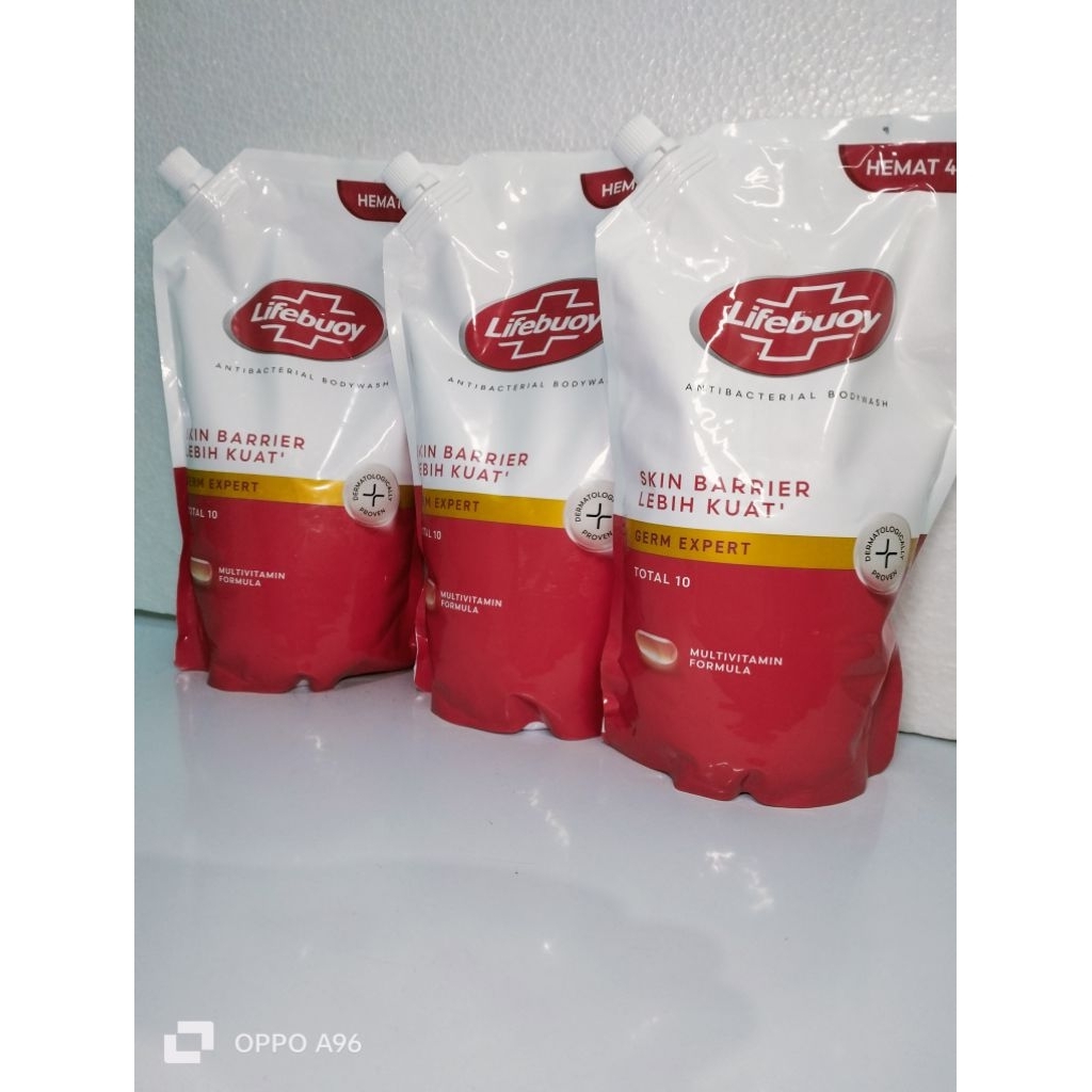 Jual Lifebuoy antibacterial total 10 merah kemasan 800ML | Shopee Indonesia