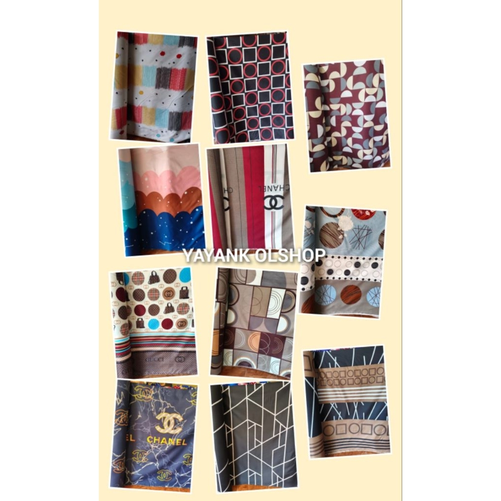 Jual KAIN SPREI ECER DAN METERAN MOTIF ABSTRAK HARGA 50 CM | Shopee ...