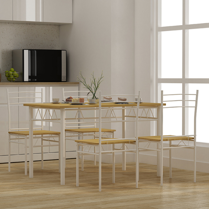 Jual Meja makan 4 kursi minimalis sederhana ekonomis BANDUNG | Shopee Indonesia