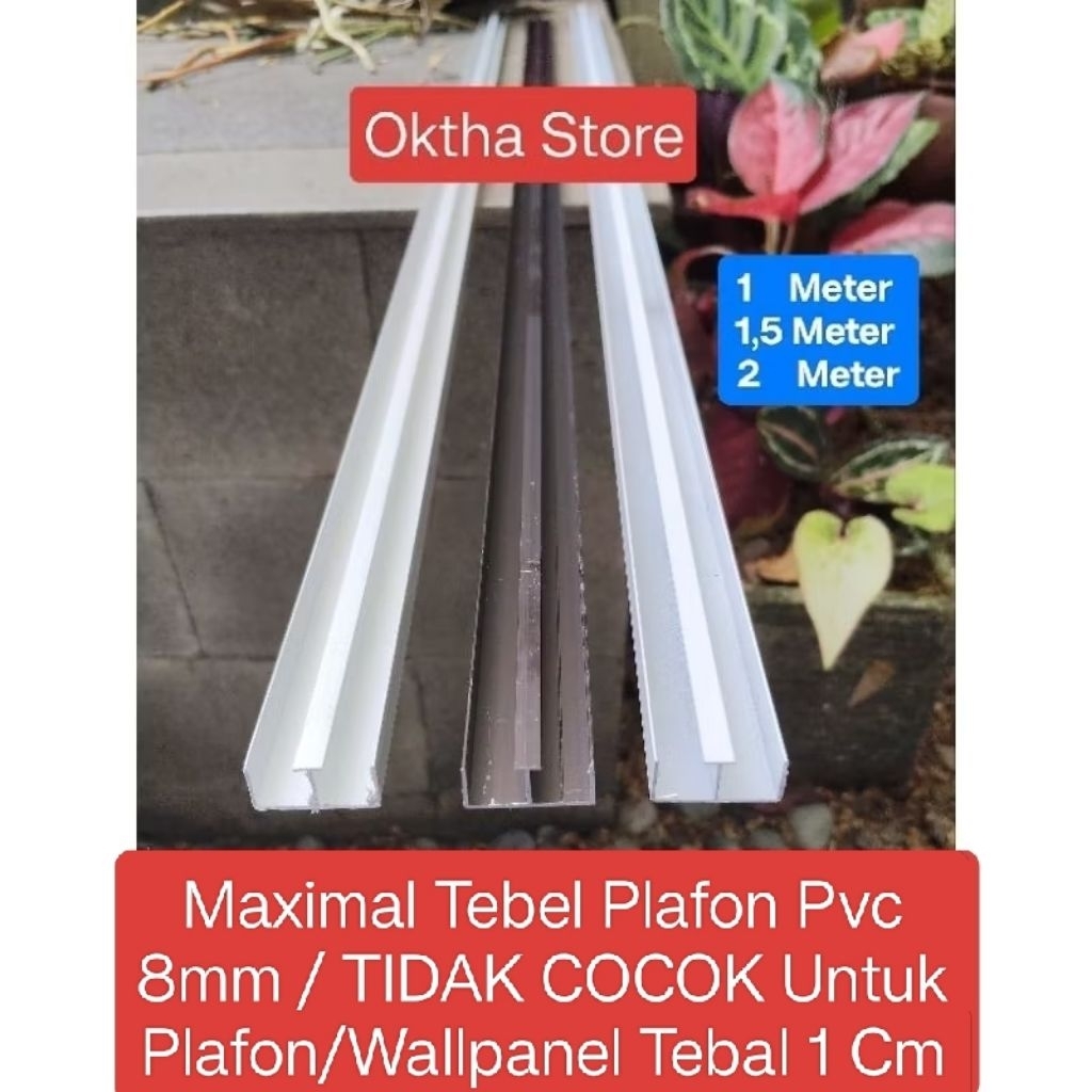 Jual [ 1,2 Meter ] Rell Almunium 2 Jalur HITAM Rel Etalase Kolong Dapur ...