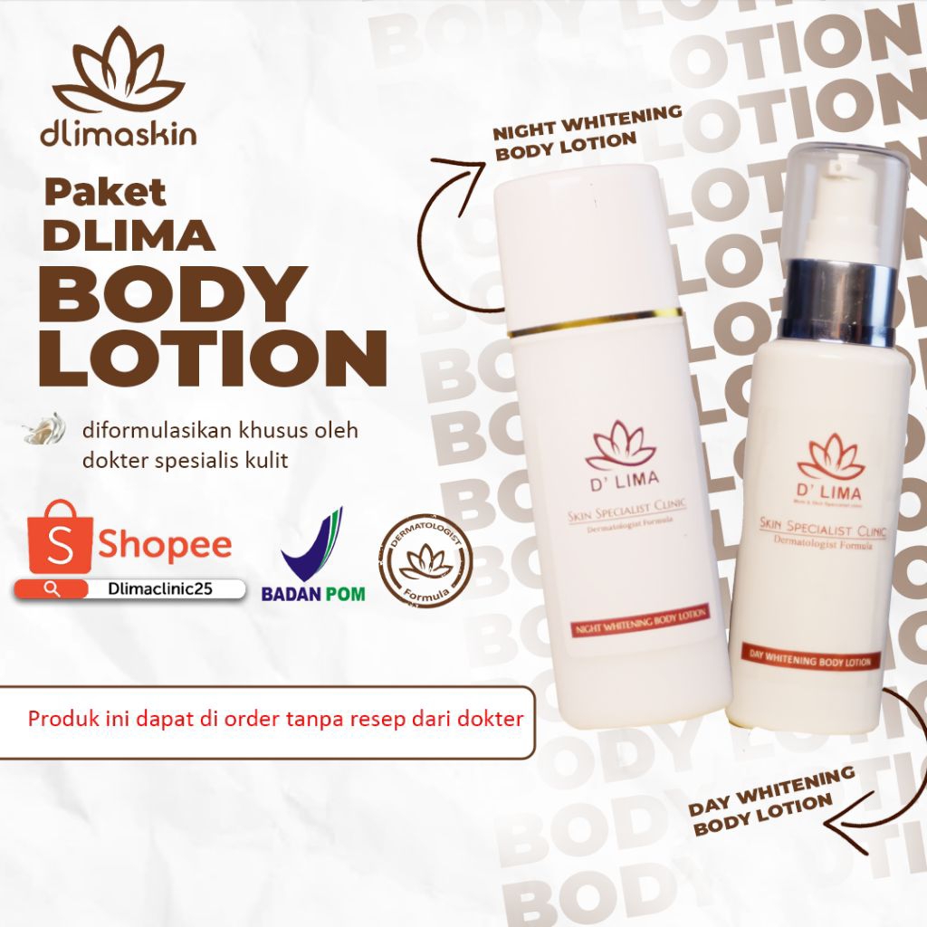 Jual Body Lotion Dlima | Shopee Indonesia