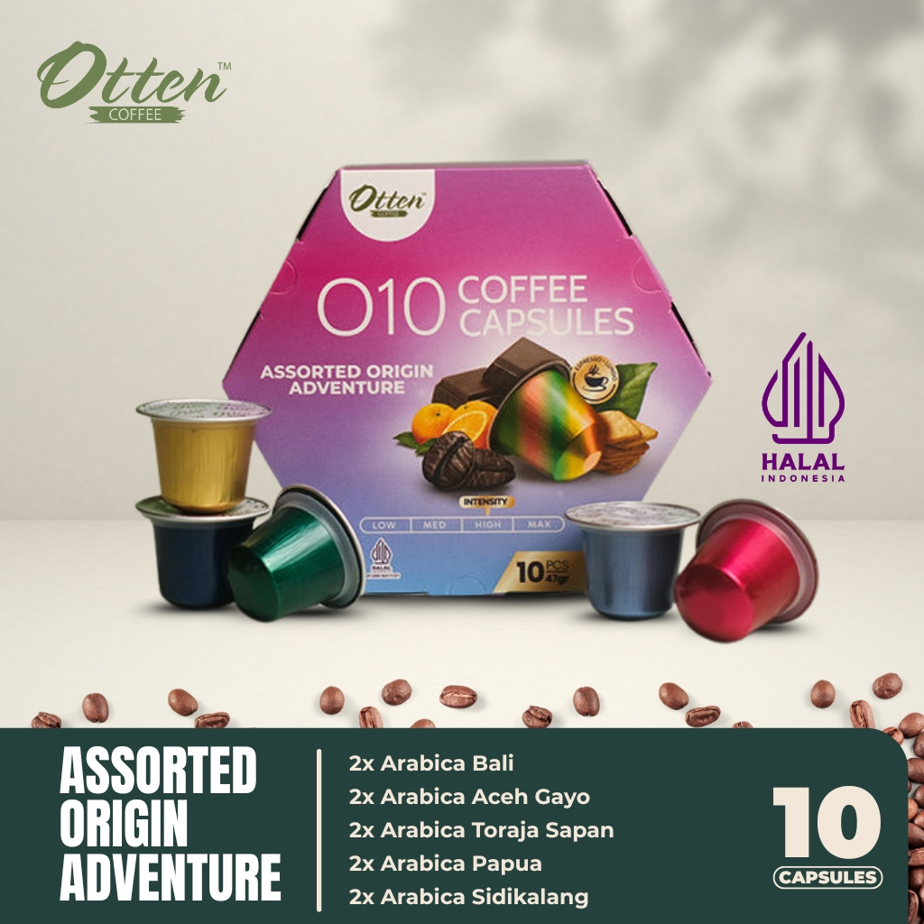 Jual Kopi Kapsul - O10 Assorted Origin Adventure Coffee Capsule ...