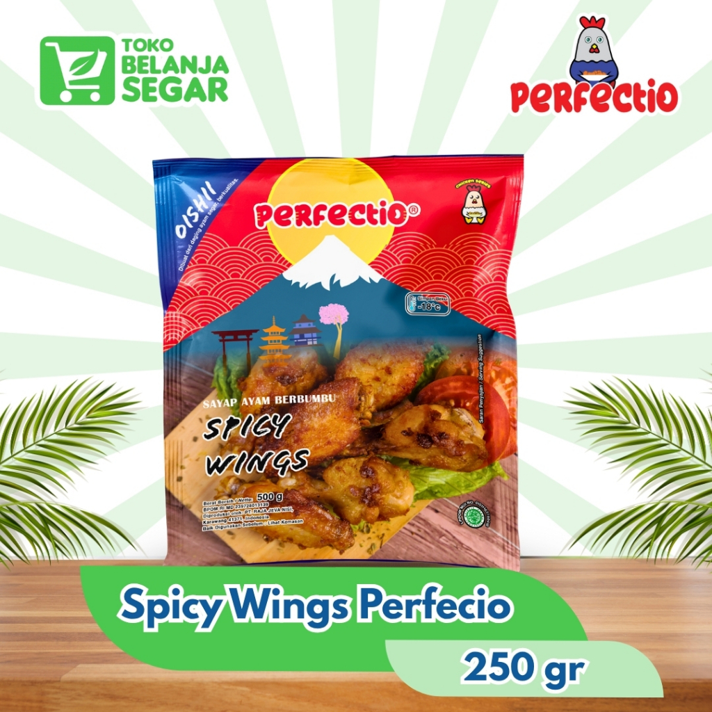 Jual Spicy Wings (250 gr) - Perfectio | Shopee Indonesia