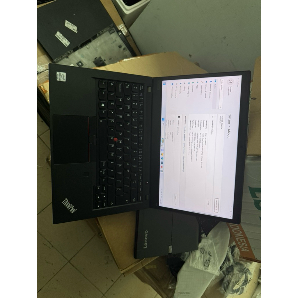 Jual Laptop Lenovo Thinkpad T14 G1 Core i5 Gen 10 | RAM 16GB SSD 256 ...