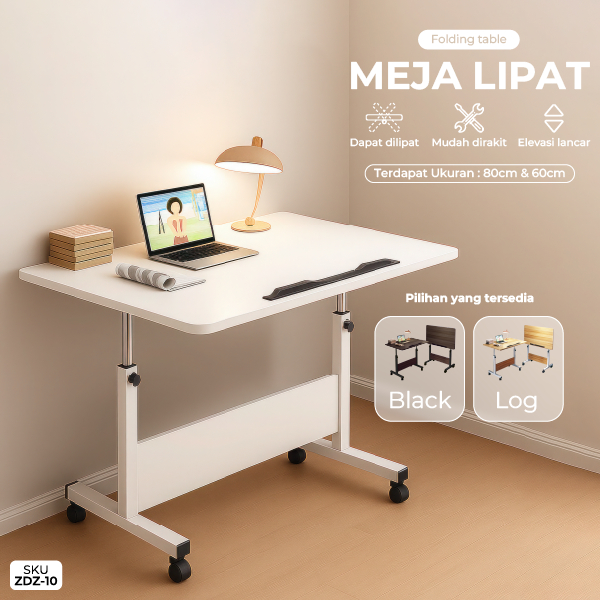 Jual FURNITURE - Meja Lipat Portable Meja Laptop Minimalis Meja Belajar ...