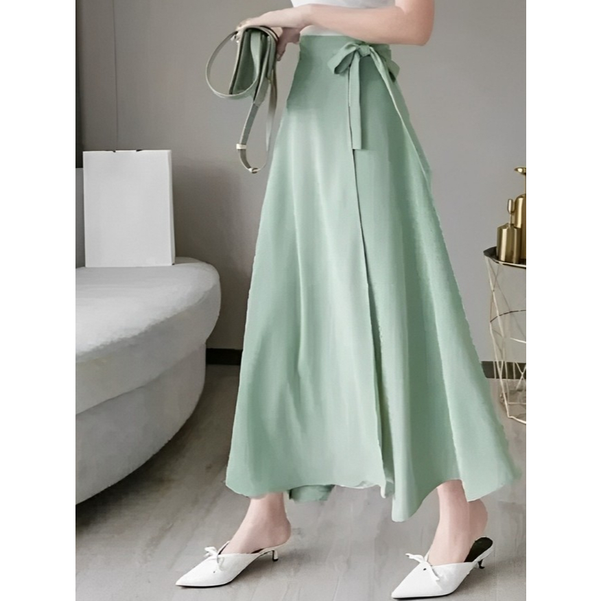 Jual Rok Flare Wanita - Rok Lilit Wanita Himari Model Terbaru - Rok ...