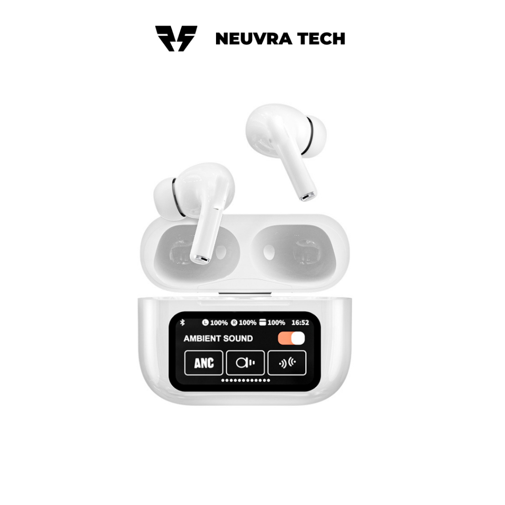 Jual FLASH SALE || TWS A9 Pro ANC/ENC Neuvra Tech Touch Screen True ...