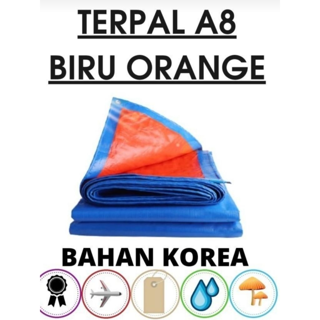 Jual terpal Korea type A8 ukuran 3×6 Korea super teball (tersedia ...