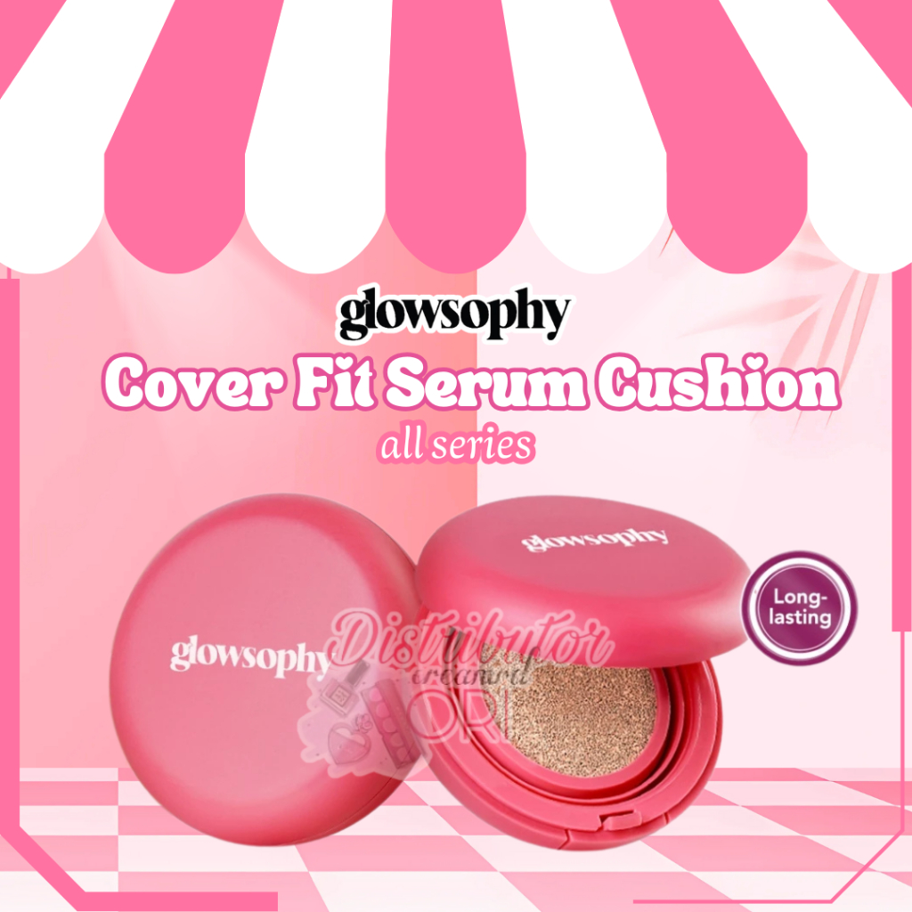 Jual Glowsophy Cover Fit Serum Cushion All Skin Long Lasting All Day ...