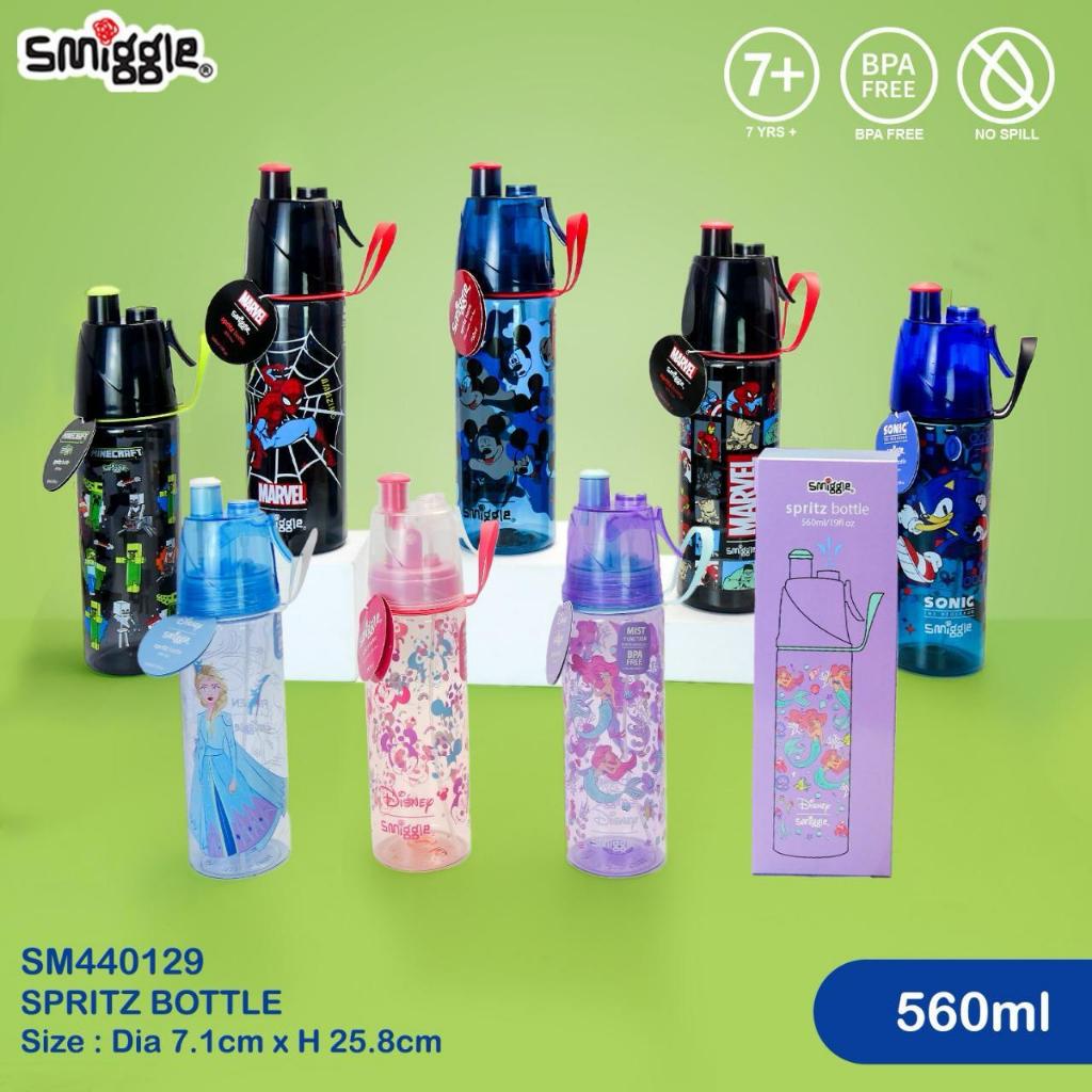 Jual BOTOL MINUM WATERBOTTLE SMIGGLE SPRITZ SPRAY 560ml | Shopee Indonesia