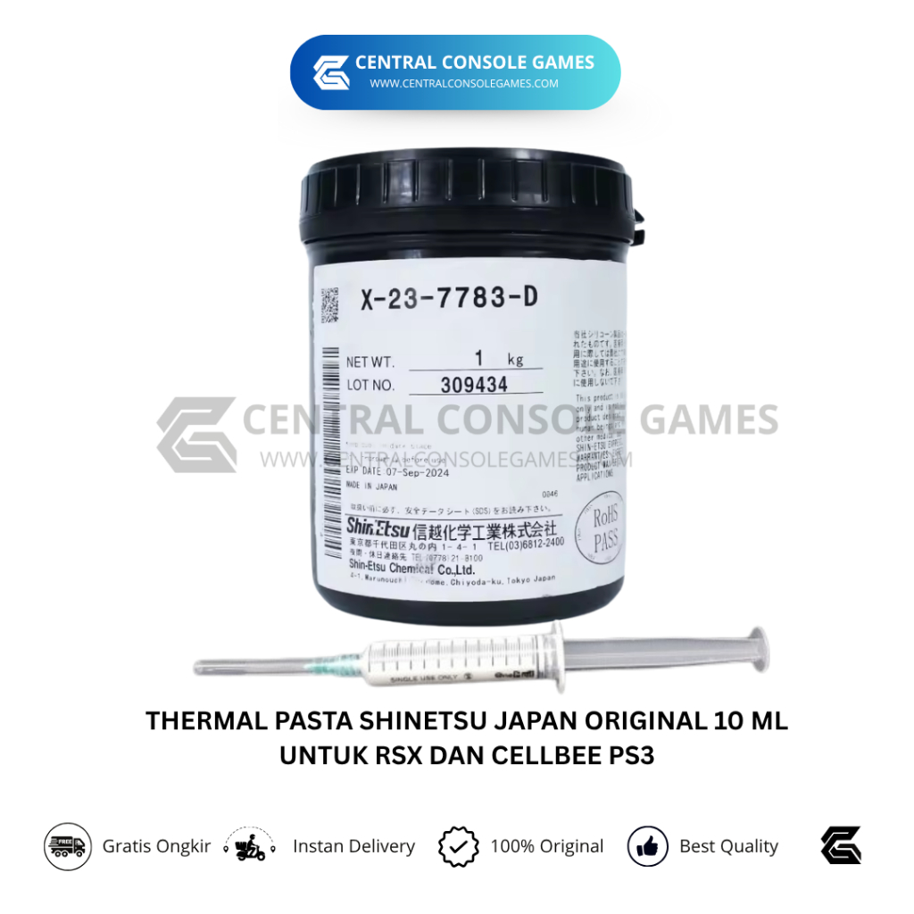 Jual Thermal Pasta Shinetsu japan original 10ml | Shopee Indonesia