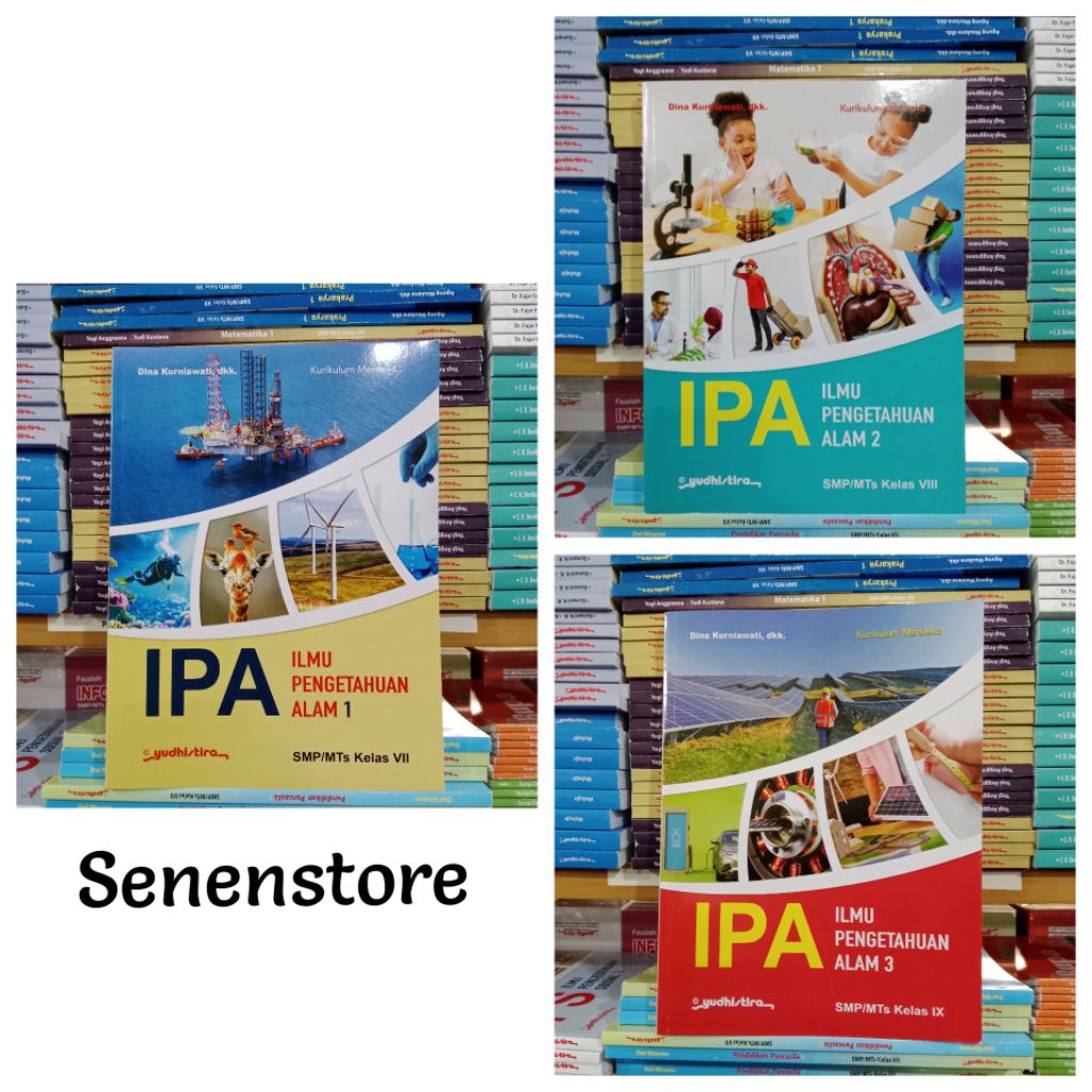 Jual Buku IPA Kelas 7/VII 8/VIII 9/IX SMP/MTs Kurikulum Merdeka Revisi ...