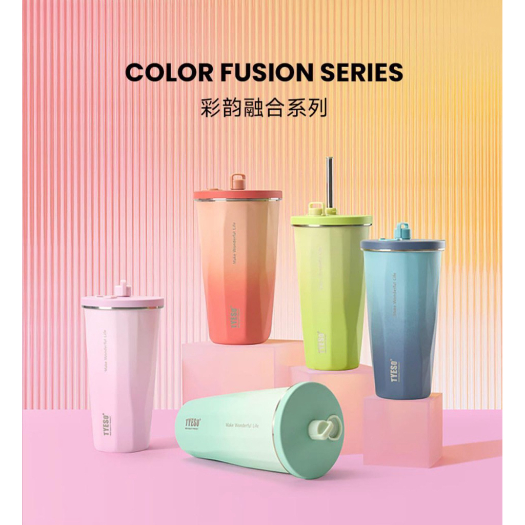 Jual TUMBLER TYESO 600ML VIRAL ORIGINAL 100% IMPORT BISA DENGAN BELT/TIDAK DAN STICKER DAN ...